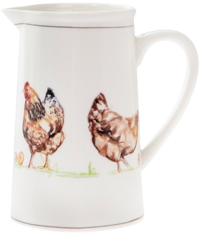 LP93599 / Chickens China Jug | 42508 | Interior Decor / Kitchen ...