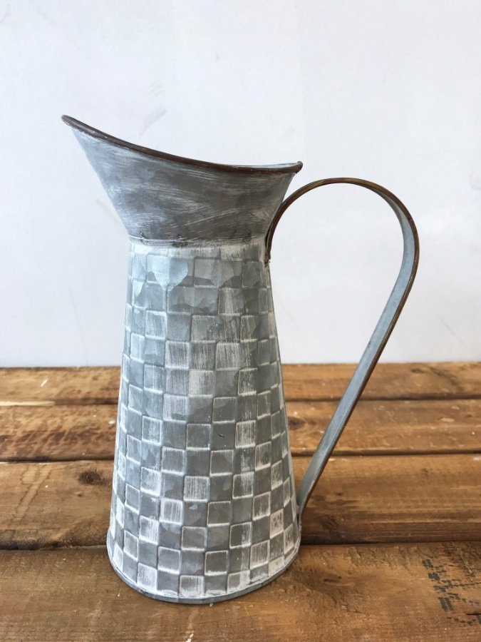 Zinc Metal Jug, 24.5cm | 42585 | Homeware / Jugs & Vases | Gainsborough ...