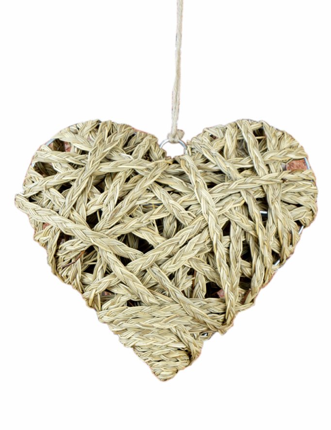 Straw Heart, Medium | 42592 | Ranges / Hearts | Rosefields