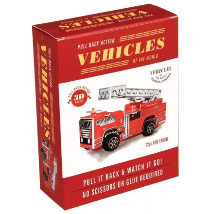 27461 / Make Your Own Pull Back Fire Engine | 43086 | Occasions / Gifts ...