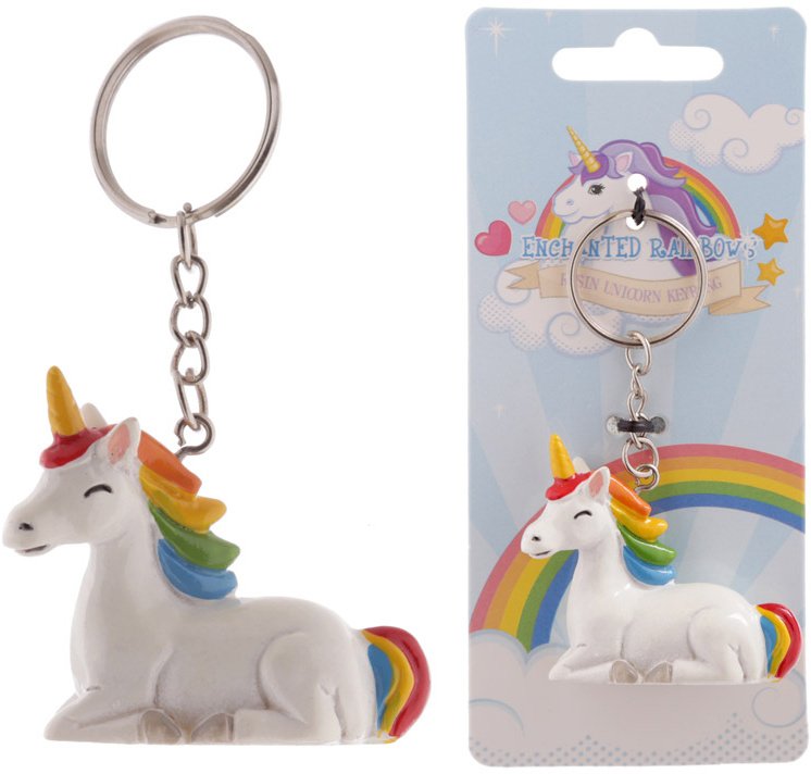 Enchanted Rainbow Unicorn Keyring | 43502 | Children & Baby / Gifts ...