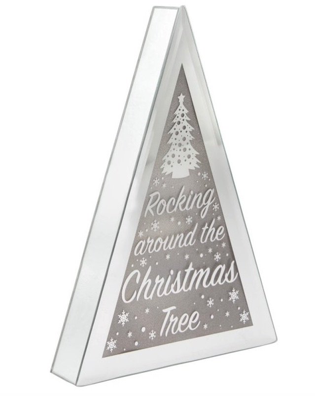 LP68257 / LED Slogan Tree, 25cm | 43643 | Christmas / Light Up & LED ...