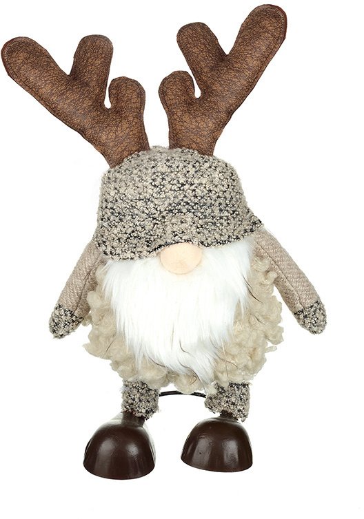 QZL063 / Fuzzy Antler Standing Gonk | 44418 | Christmas / Standing ...