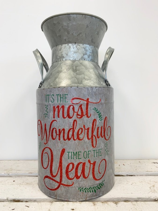 Metal Churn, Wonderful | 44721 | Christmas / Kitchen & Home ...