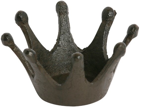 Small Cast Iron Crown | 44768 | Homeware / Candle Holders & Lanterns ...
