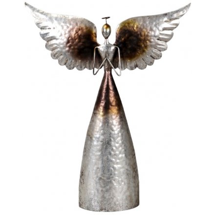 Decorative Metal Angel Figure, 57cm | 44865 | Christmas / Ornaments ...