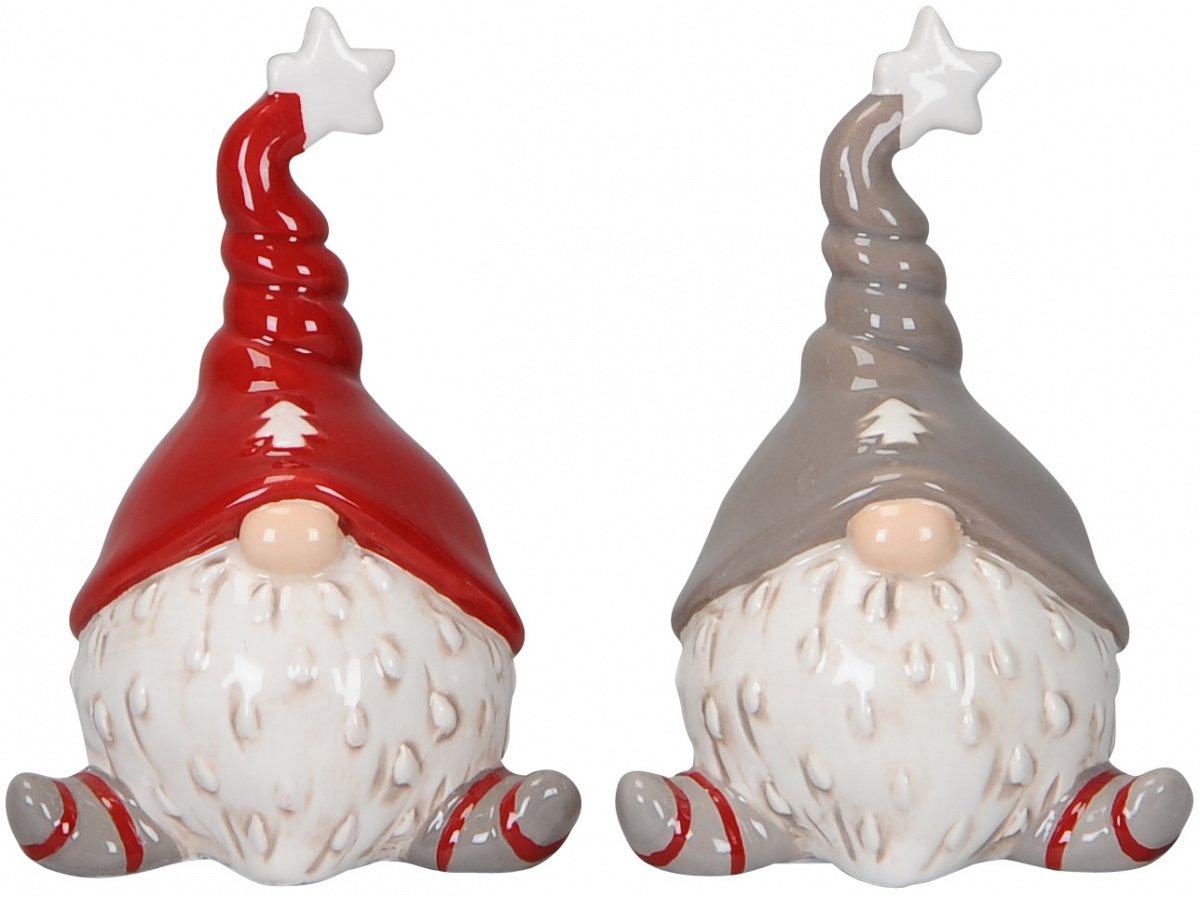 Ceramic Nordic Tone Gonks, 10cm | 44994 | Christmas / Standing ...