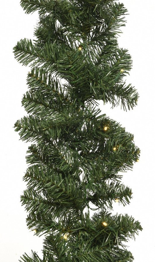 Round Imperial Garland With LEDs, 270cm | 45155 | Christmas / Wreaths ...