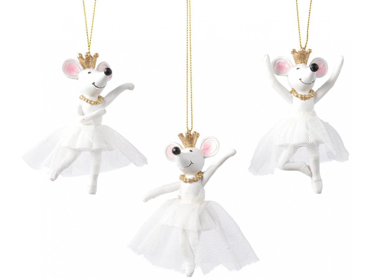 Dancing Ballerina Mice | | Christmas Decorations / Angels & Fairies ...