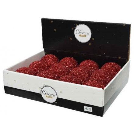 Ruby Red Foam Bauble | 45324 | Christmas / Baubles | Gainsborough ...