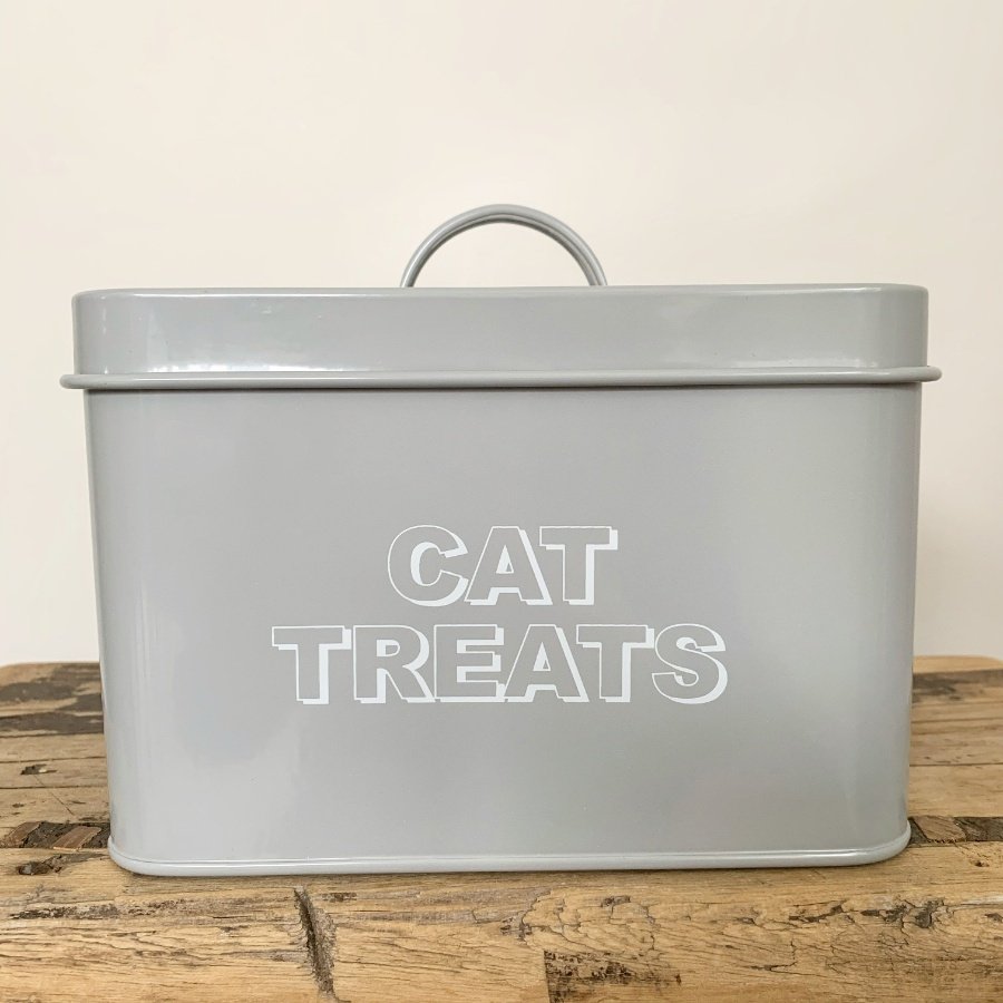 LP43651 / Metal Cat Treats Storage Tin | 45597 | Interior Decor ...