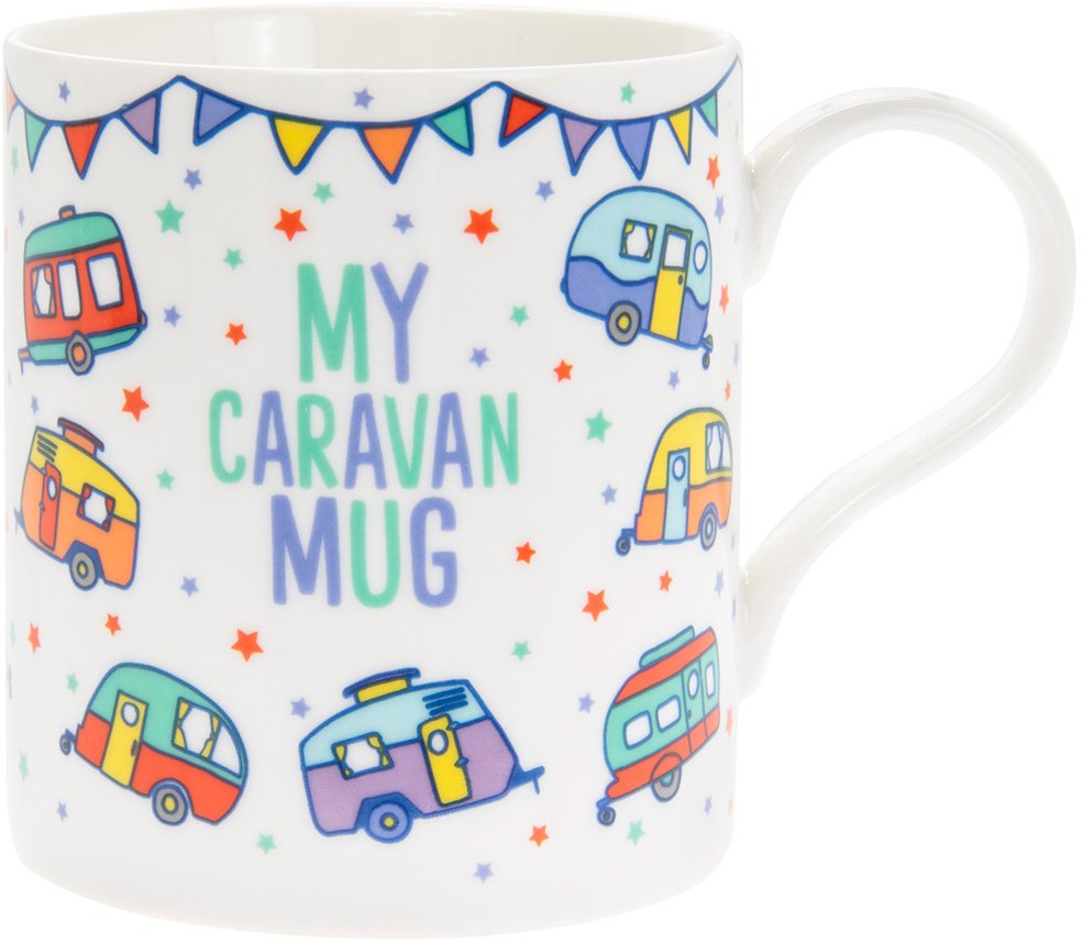 LP93909 / Colourful Caravan Mug | 45613 | Kitchen & Table / Mugs & Cups ...