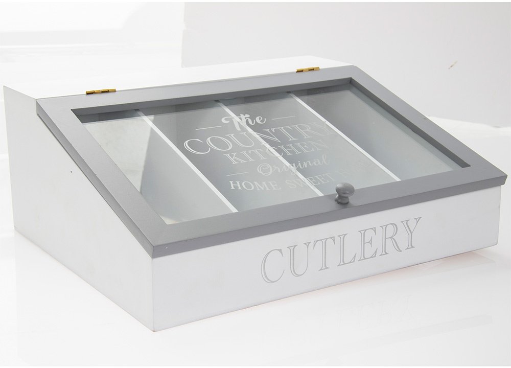 LP43908 / Country Kitchen Cutlery Box | 45763 | Kitchen & Dining ...