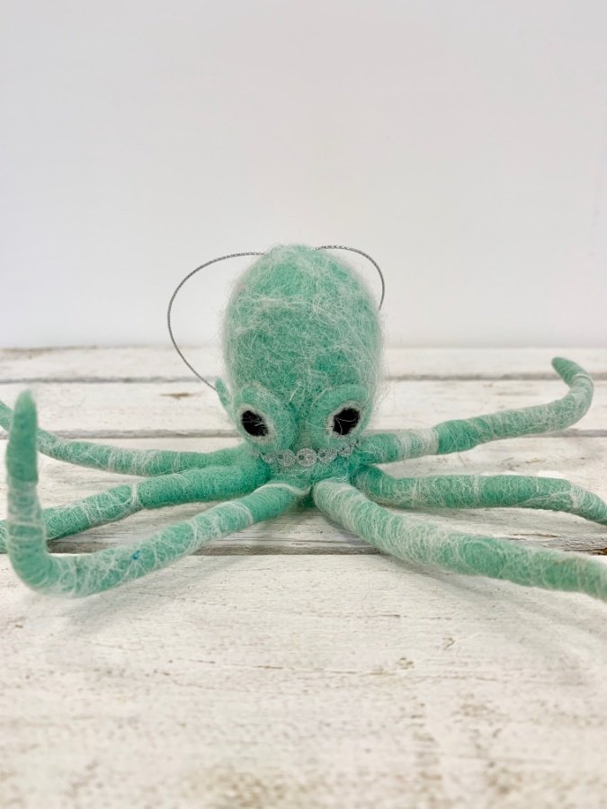 Octopus Decoration Hanging 16cm | 45795 | Christmas / Hanging ...