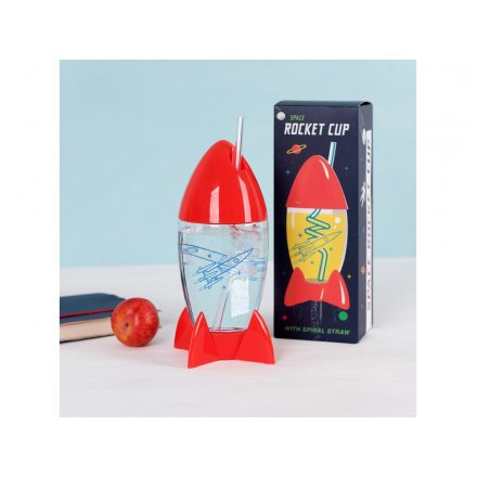 28567 / Retro Red Rocket Drinking Cup | 46356 | Kids / Stationary ...
