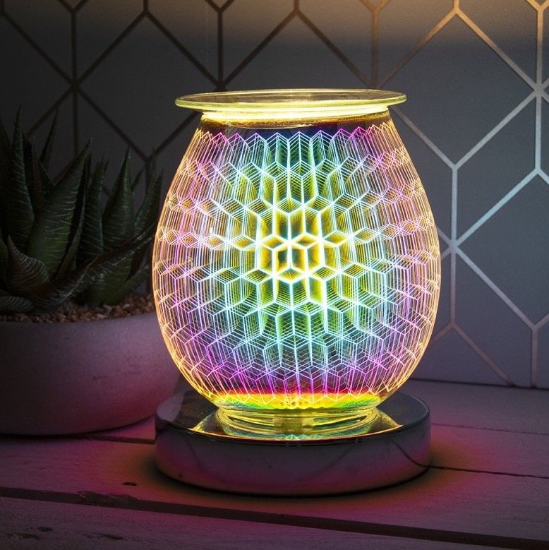LP44349 / Desire Aroma Lamp Rhombus 17 cm | 46768 | Homeware / Lighting ...