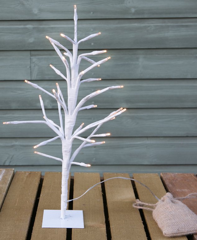White Twig Tree, 40cm | 46808 | Christmas / Light Up & LED Lights ...