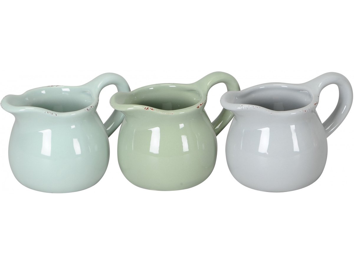 12.5 cm Green Jug Planters, Small | 47246 | Kitchen & Dining / Jugs ...