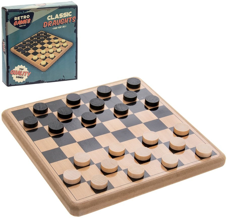 LP62001 / Retro Games - Draughts Set 21 cm | 47817 | Children & Baby ...
