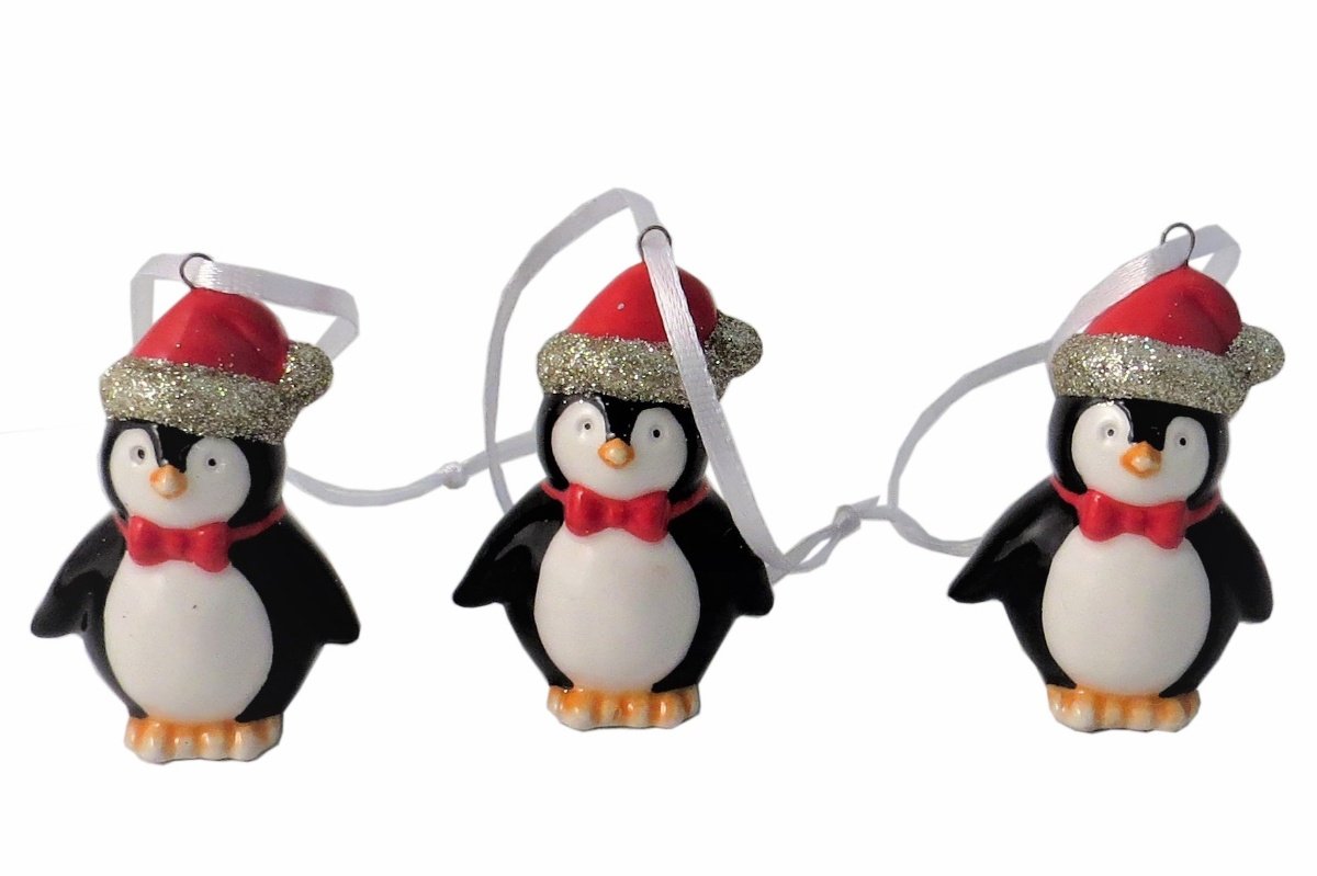 Ceramic Penguin Hanger | 48124 | Christmas / Hanging Decorations ...
