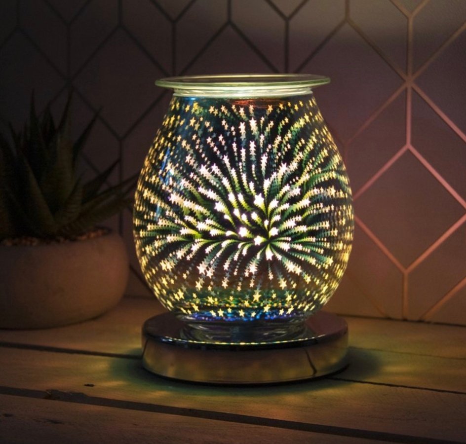 LP45289 / Desire Aroma Lamp Starburst, 17cm | 48492 | Homeware / Oil ...