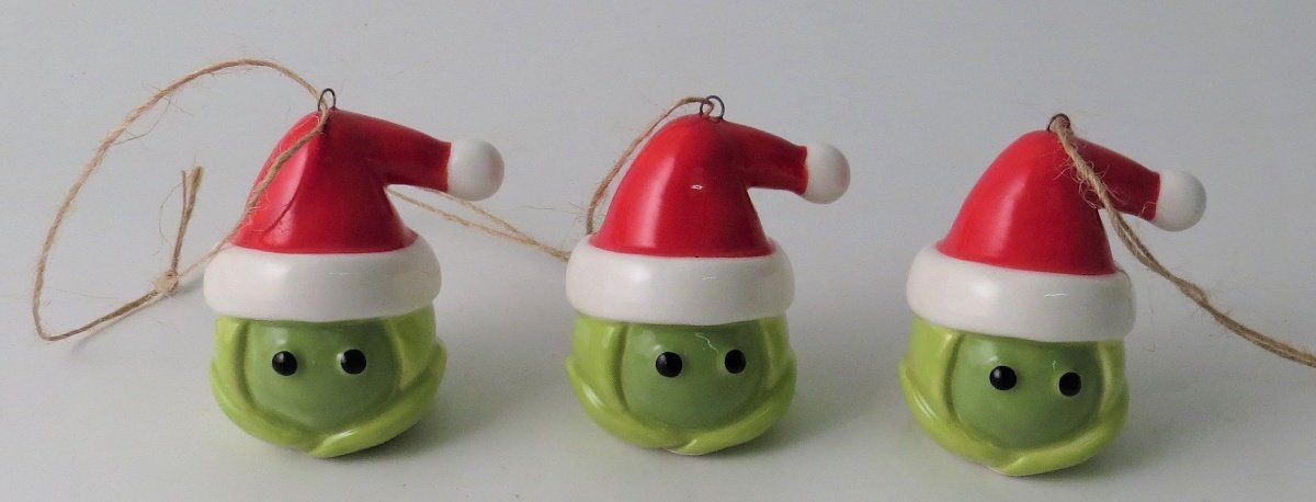 Hanging Festive Sprout, 6cm | 49130 | Christmas / Hanging Decorations ...