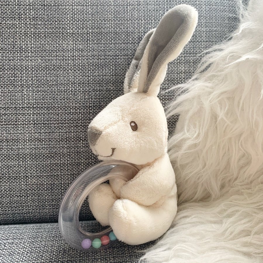 Little Bunny Teether Rattle | 49663 | Children & Baby / Soft Toys ...