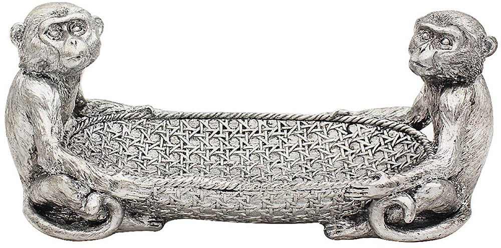 LP45639 / Silver Art Ornamental Monkey Plate | 50029 | Homeware ...