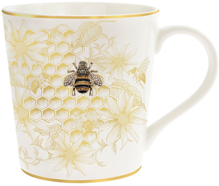 LP34043 / Gold Bee Hive Mug | 50056 | Kitchen & Dining / Mugs & Tea ...