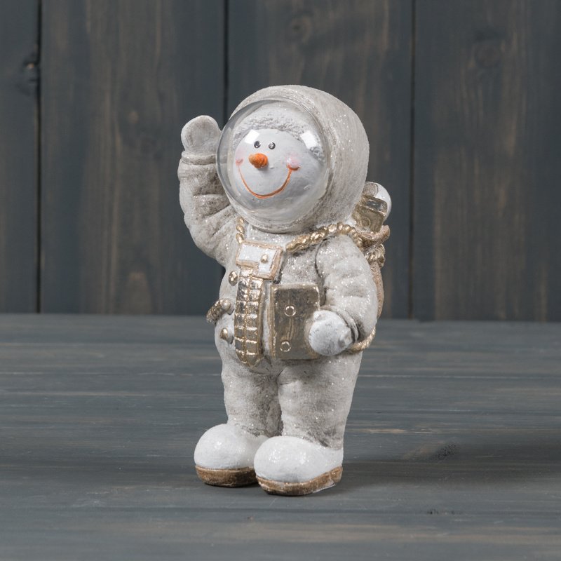Standing Space Snowman, 13cm | 50263 | Christmas / Ornaments | Rosefields