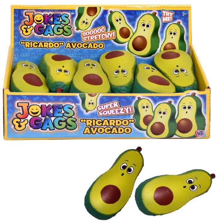 Squishy Ricardo The Avocado Toy | 50575 | Kids / Toys and Games ...