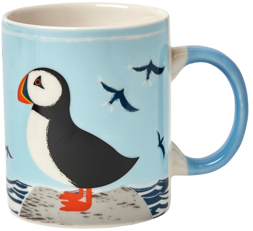 Printed Puffin Ceramic Mug, 12cm | 50608 | Kitchen & Table / Mugs ...