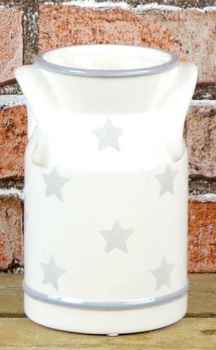 Small Grey Star Ceramic Milk Churn | 50663 | Kitchen & Dining / Jugs ...