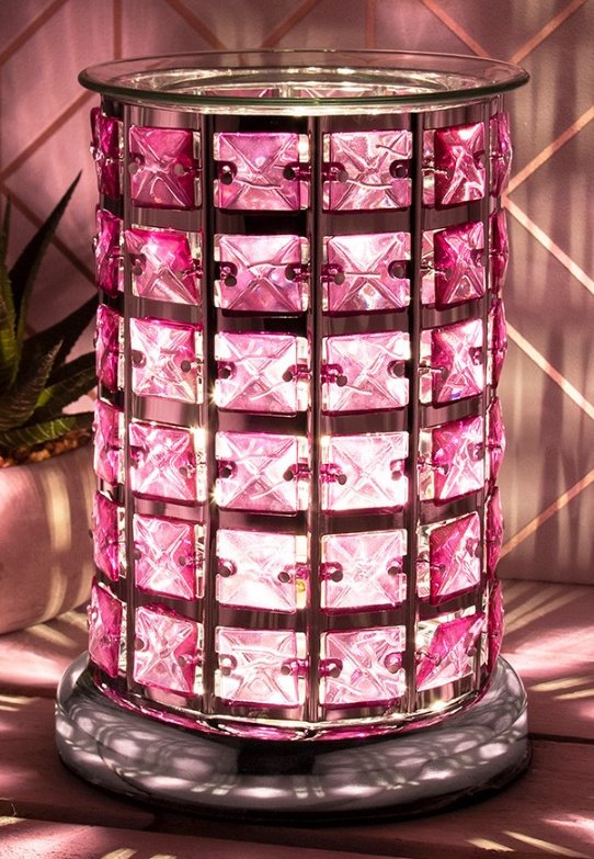 LP46011 / Desire Aroma Pink & Silver Touch Lamp | 50782 | Homeware ...