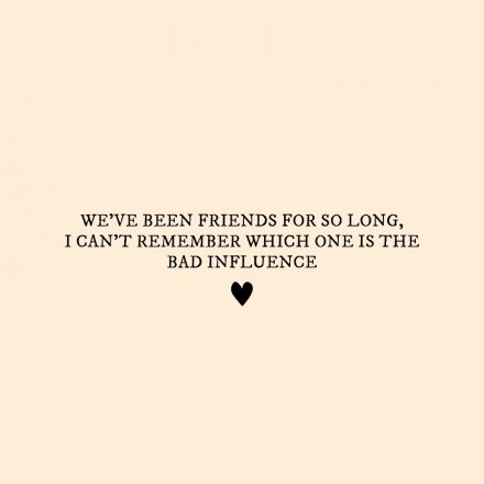 Bad Influence Greeting Card, 15cm | 50801 | Occasions / Friendship ...