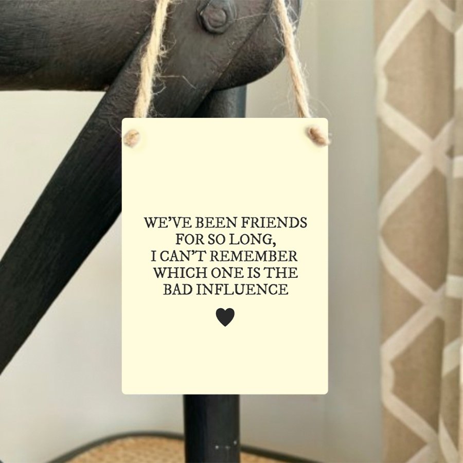 Friends For So Long Mini Metal Sign | 51034 | Signs & Plaques ...