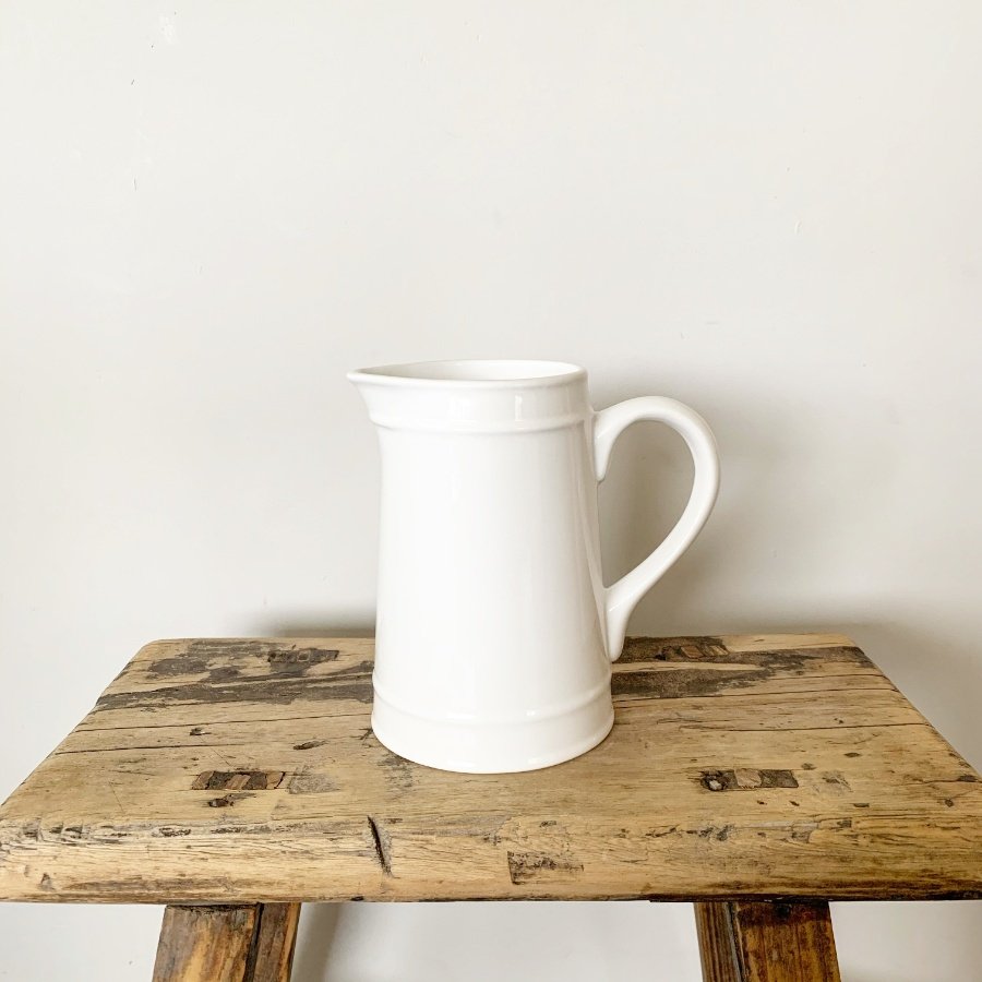 White Jug, 16cm | 51066 | Homeware / Jugs & Vases | Gainsborough ...