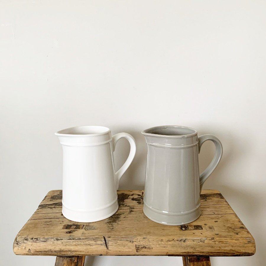 Grey Jug, 15.5cm | 51068 | Homeware / Jugs & Vases | Gainsborough ...