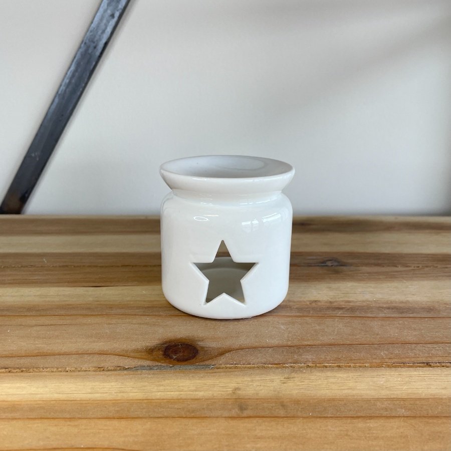 White Star Oil Burner, 7cm | 51178 | Interior Decor / Candle Holders ...