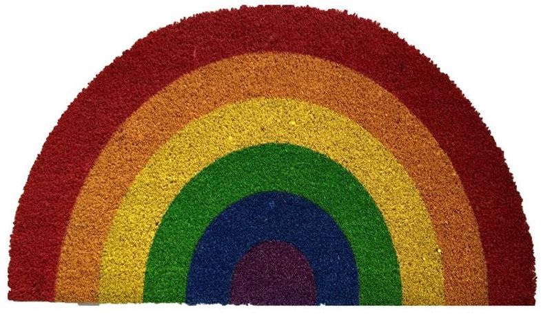 Rainbow Doormat, 75cm | 51299 | Homeware / Door Stops & Mats ...