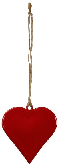 Red Metal Heart, 6.5cm | 51442 | Homeware / Decorative Accessories ...