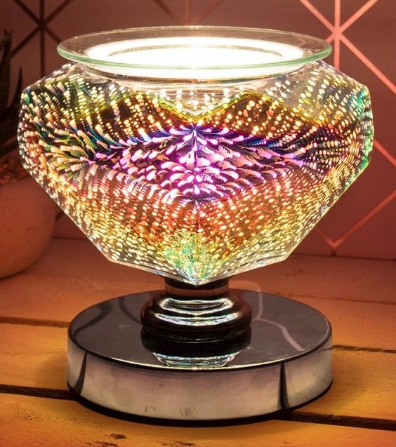 LP46085 / Diamond Aroma Lamp - 3D Burst | 51766 | Homeware / Lighting ...
