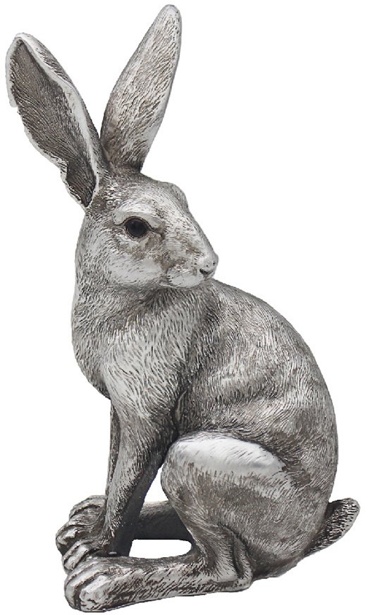 LP46595 / Reflections Silver Sitting Hare | 52085 | Interior Decor ...