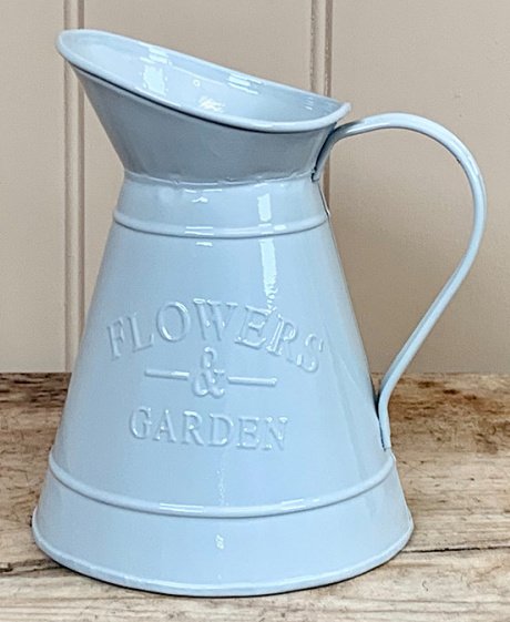 Flowers & Garden Grey Jug, 16cm | 52219 | Homeware / Jugs & Vases ...