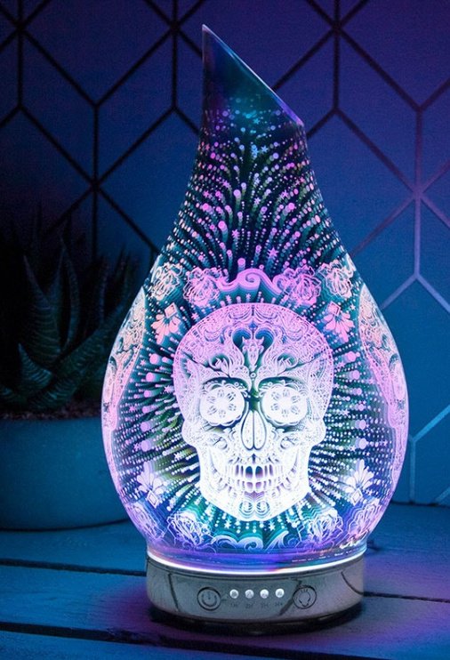 LP46630 / Desire Aroma Humidifier - 3D Skull | 52277 | Interior Decor ...