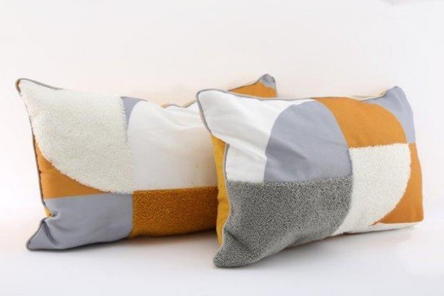 AB0027 / Abstract Colour Block Cushions, 50cm | 52581 | Homeware ...