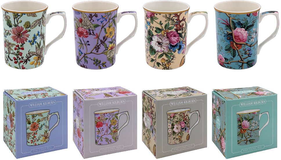 LP94462 / William Kilburn Assorted Mugs | 52857 | Kitchen & Table ...