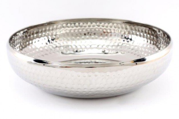 KG0944 / Silver Hammered Bowl, 38cm | 53005 | Homeware / Storage ...