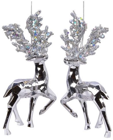 Acrylic Crystal Deer, 16cm | 53947 | Christmas / Hanging Decorations ...