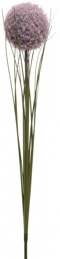 Purple Puffy Floral Stem, 66cm | 54007 | Interior Decor / Artificial ...